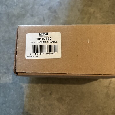 MSA UAC/Quick-Fill Coupler T-Handle Inspection Tool PN 10097862 - NEW ...