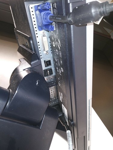 HP L1750 17" LCD Monitor DVI VGA 1280x1024, VGA D-sub and DVI-D | eBay