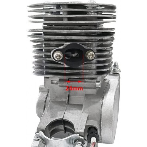 CDH110 2 Stroke 110CC Gas Motor Only with Iron Sleeve Cylinder Real ...