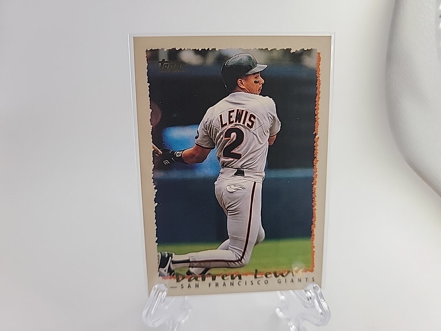 1995 Topps - #39 Darren Lewis San Francisco Giants Baseball Card | eBay