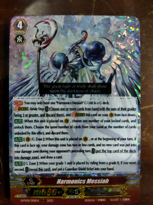 Cardfight!! Vanguard CFV Harmonics Messiah RRR D-PV01 History ...