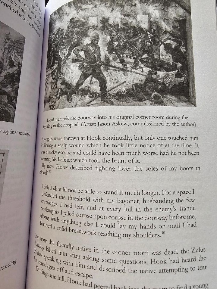Henry Hook VC A Rorke's Drift Hero Signed Copy Zulu War Neil Thornton ...