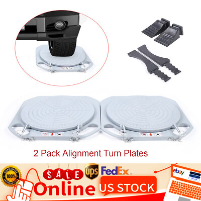 One Pair 5Ton Wheel Alignment Turn Plates Car Truck Front End Wheel ...
