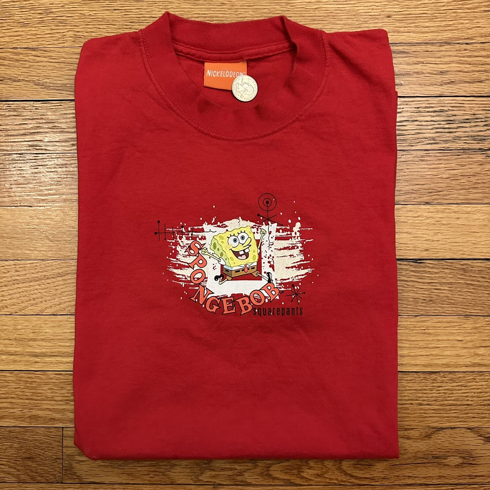 Vintage 2002 Nickelodeon SpongeBob SquarePants T-Shir… - Gem