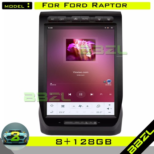 13" 8+128G Car GPS Navigation For Ford Raptor/F150 2015-2019 Radio ...