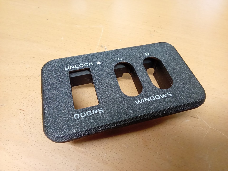 87-91 Left Power Window & Lock Bezel Ford F150 F350 Bronco | eBay