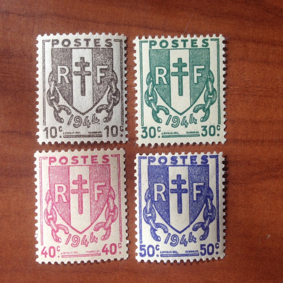 France Num Yvert 670-681 MNH Chains Broken Year 1945 | eBay