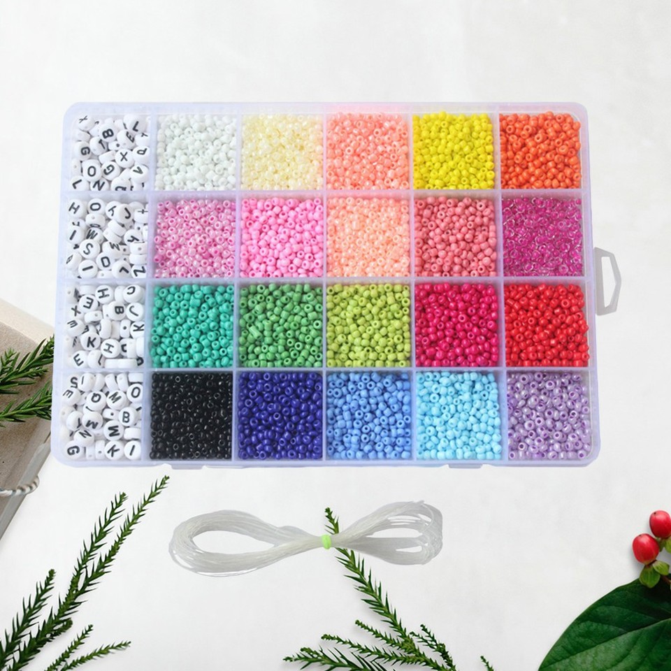 2 Count Buchstabenperlen Rund Zubehör Zur Herstellung Von Armbändern | eBay