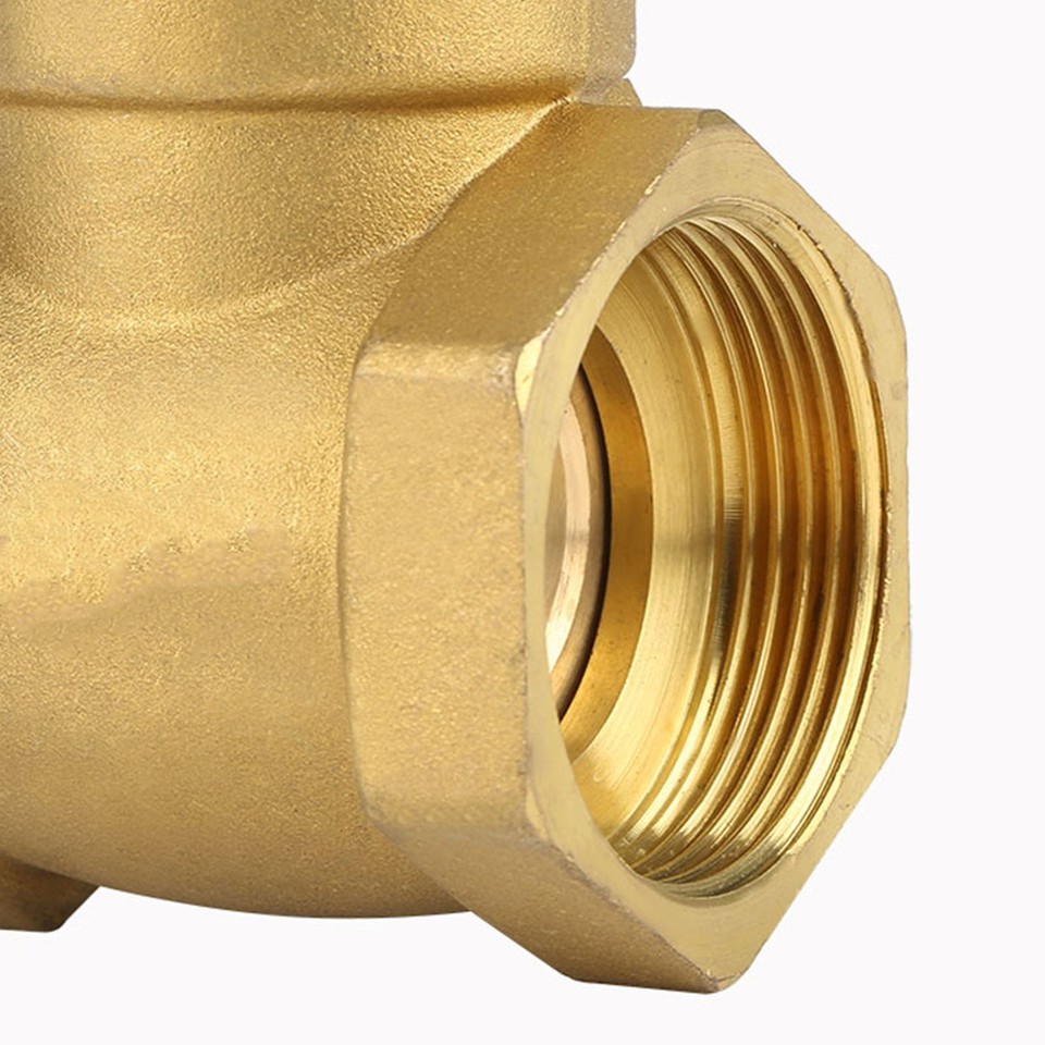 Dn32 Female Thread Brass Check Valve Non Return Valve Swing Check 1-1 ...