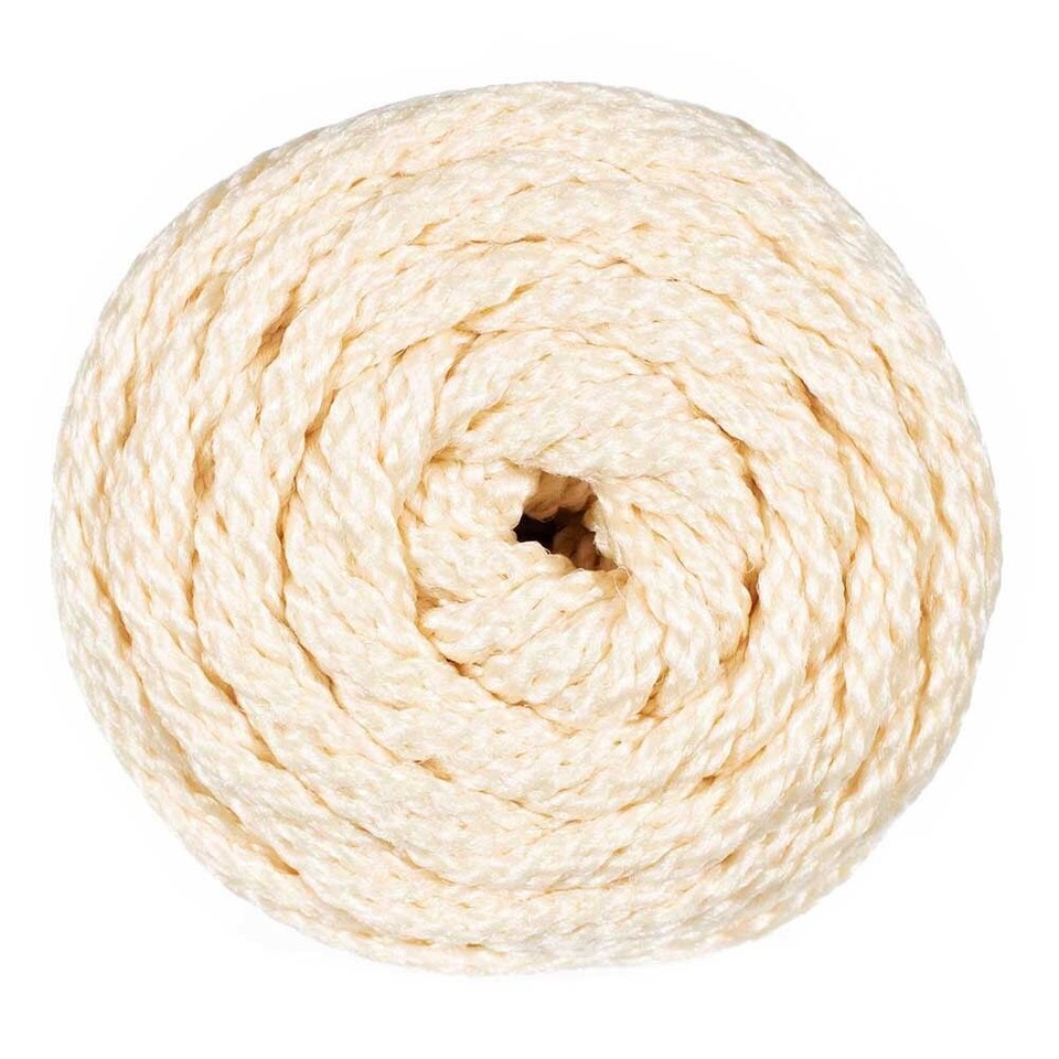 6MM Macrame Cord Bonnie Braid yarn rope 100yd rolls fusible colorfast ...