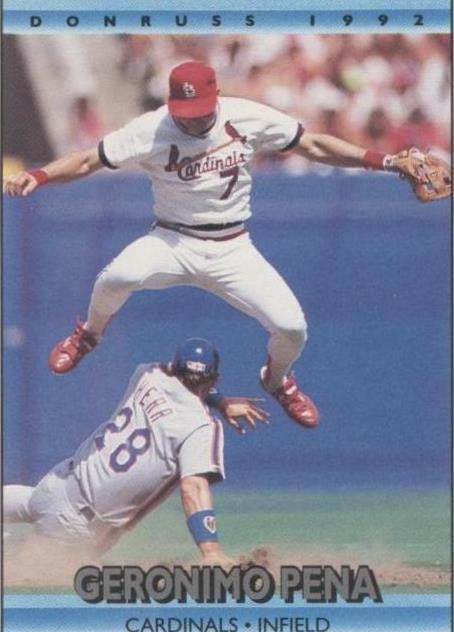 1992 Donruss - Geronimo Pena #533 for sale online | eBay