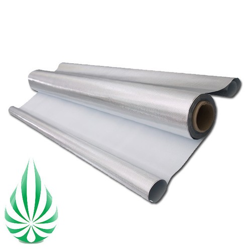 1.22x30m Diamond Diffusion Foil On Black 110Mi FILM HYDROPONIC GROW ...