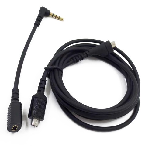 150cm Sound Card Audio- Cable For Steel-Series Arctis 3/5/7 Pro ...