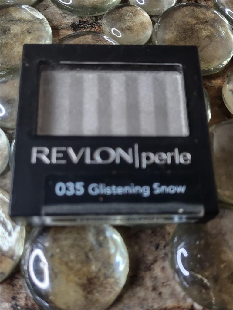 REVLON Perle # 035 GLISTENING SNOW Eye Shadow Rare & Discontinued | eBay