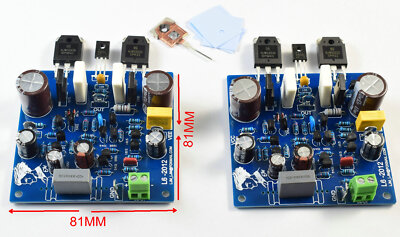 2pcs Blameless Design Class-B Amplifier Board NJW0302G 0281G Dual ...