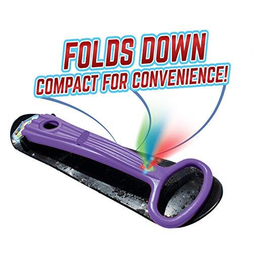 The Original LED Ski Skooter, Fold-up Snowboard Kick-Scooter for Use on ...