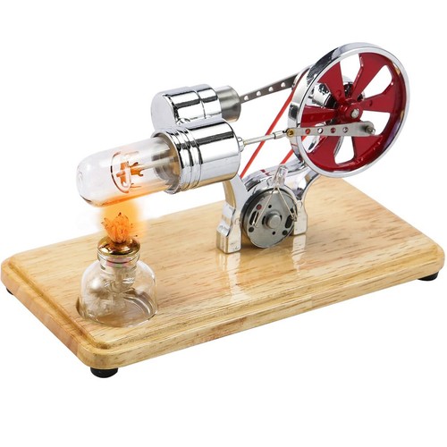 Mini Stirling Engine Model Motor DIY Kit Educational Toys Electricity ...