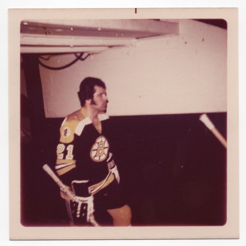 1973 Don Marcotte Fan Taken Photo Hockey Boston Bruins Maple Leaf ...