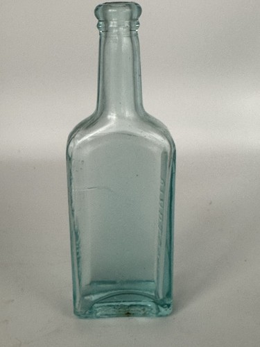 Vintage Fletcher's Castoria Bottle Embossed Aqua 6” Tall | eBay