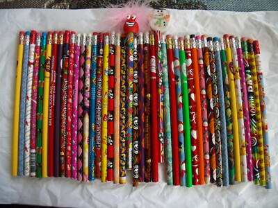 LOT OF 42 UNUSED PENCILS NEW | eBay