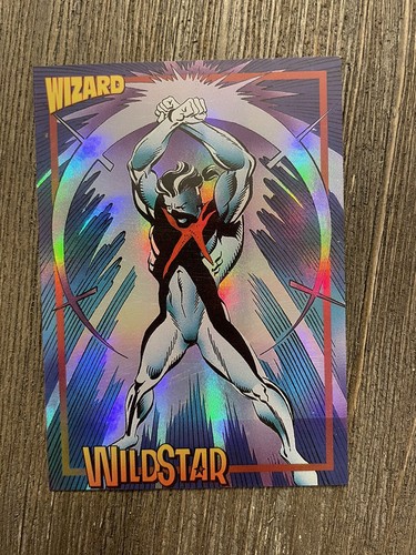 1993 Wizard Magazine WILDSTAR Holo Foil Promo Card #10 | eBay