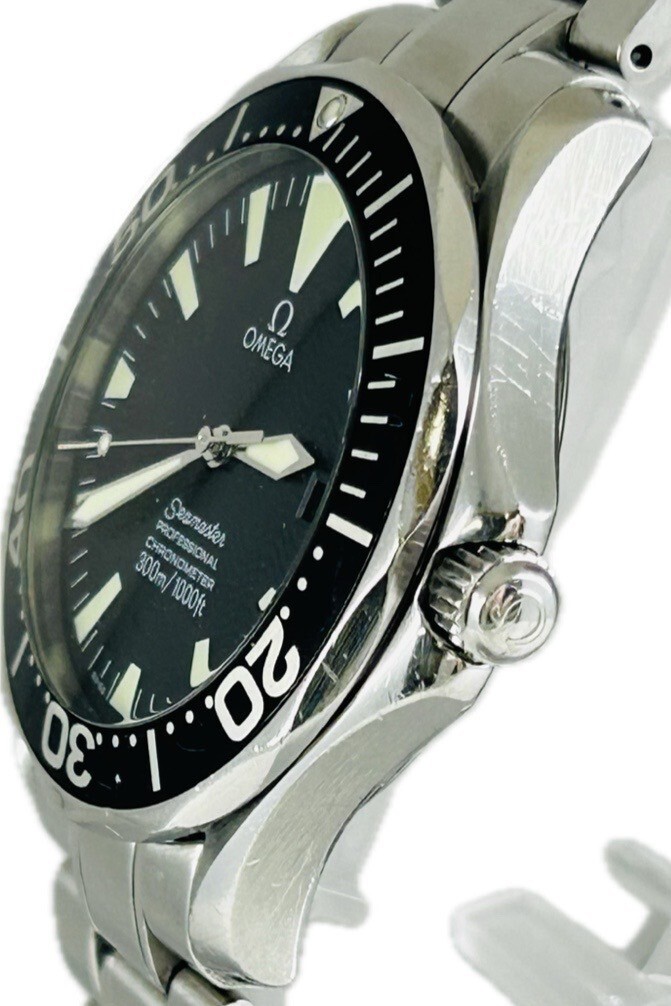 Discount Omega Seamaster Professional 300 2254.50 Black Dial Mens Watch ...