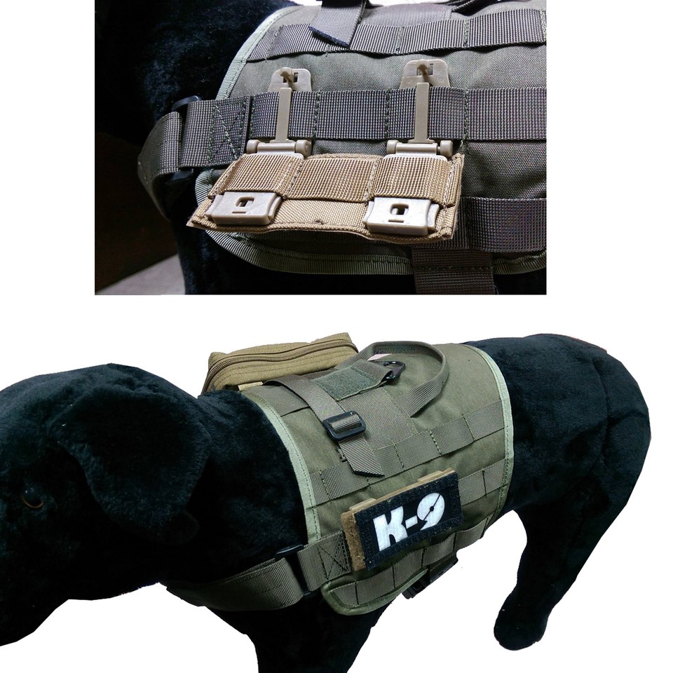 Patch Everywhere Clip-on Molle Panel [Sold as Pair] (3 Color Options ...