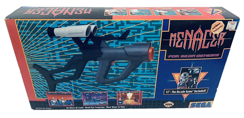 Sega MENACER for Sega Genesis Light Gun EXCELLENT Kay-Bee Toys ...