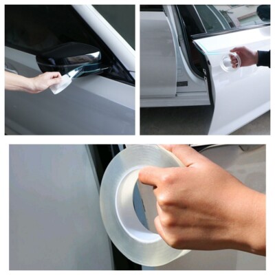 Protector Sill Scuff Cover Car Door Plate Sticker Anti Scratch Bumper ...