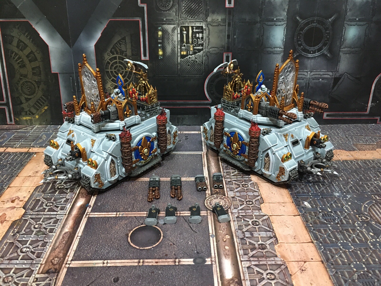 Immolator Tank Sisters Battle painted Commission Warhammer 40k Adepta ...