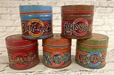 Lot of 5 Vintage The Tinder Box Tobacco Tins (Empty) | eBay