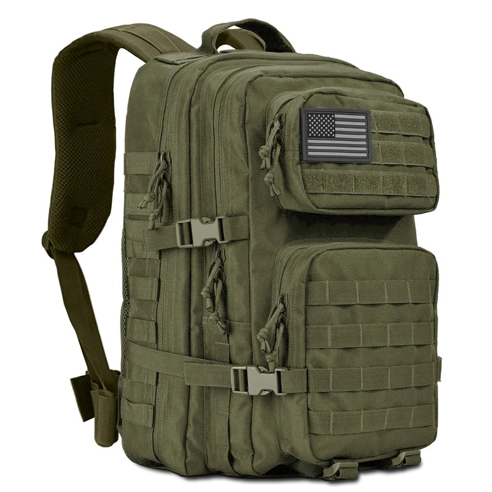 45L Military Tactical Backpacks Molle Army Assault Pack Hiking Treeking ...