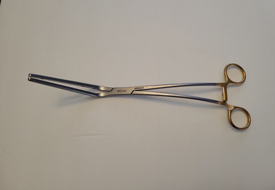 Aesculap MB095R Fogarty Clamp, Angled Jaw, 86mm, 9-1/4" | eBay