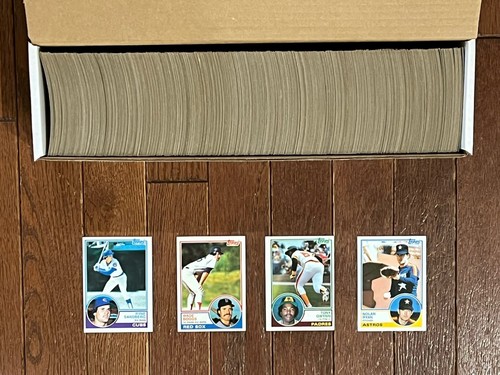 1983 Topps Baseball Complete Set 1-792 NM-MT Sandberg Boggs Gwynn RC’s ...