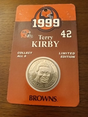 Cleveland Browns Coin--"Terry Kirby" | eBay