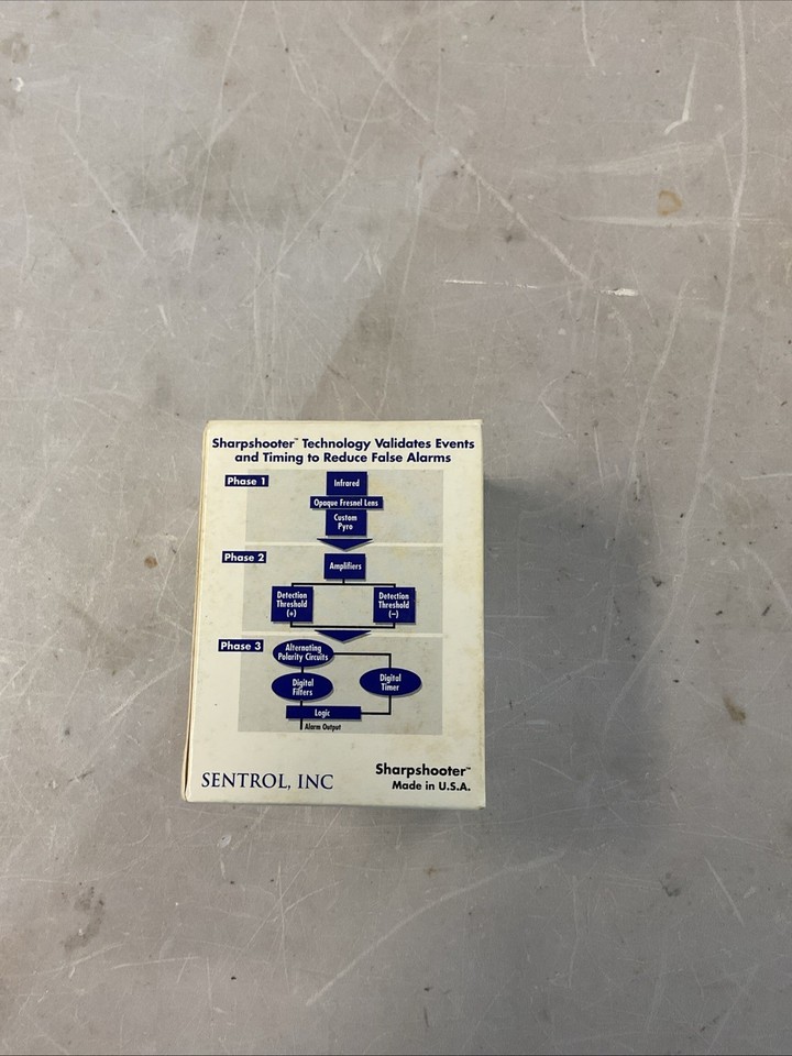 Sentrol 6155 (NC) Passive Infrared Sensor Sentrol Sharpshooter NEW | eBay