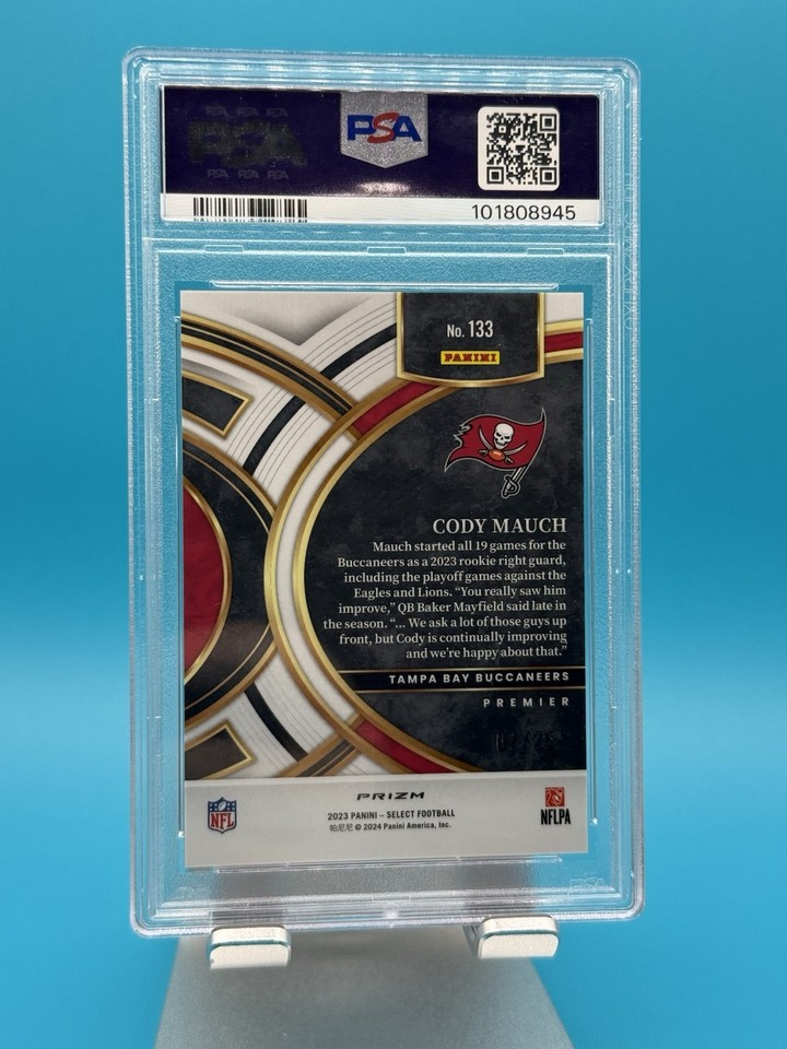 2023 Panini Select - Premier Level Cody Mauch #133 Tie Dye Prizm Die ...