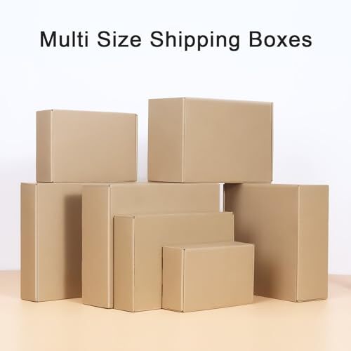Small Shipping Boxes, 6x4x2 Inch 30 Pack Cardboard Boxes 6x4x2-30 Pack ...