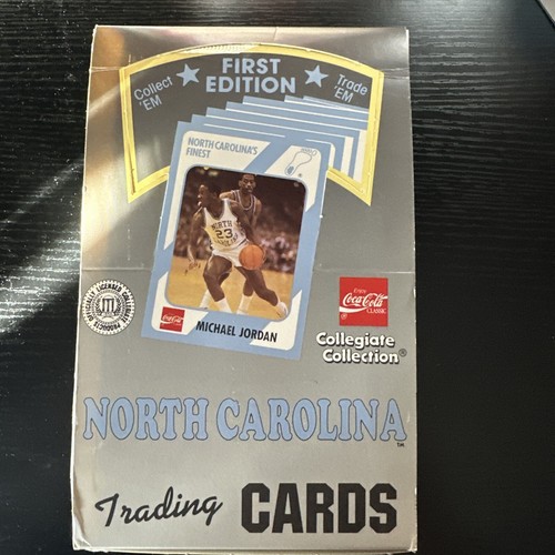 1989 Collegiate Collection NORTH CAROLINA Box of 36 Sealed Packs | eBay