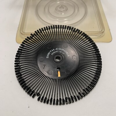 Smith Corona Script 10/12 Typewriter Wheel | eBay