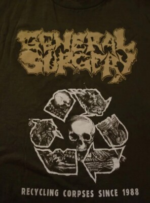 SALE General Surgery band t-shirt, Sweden goregrind band, cotton brand ...