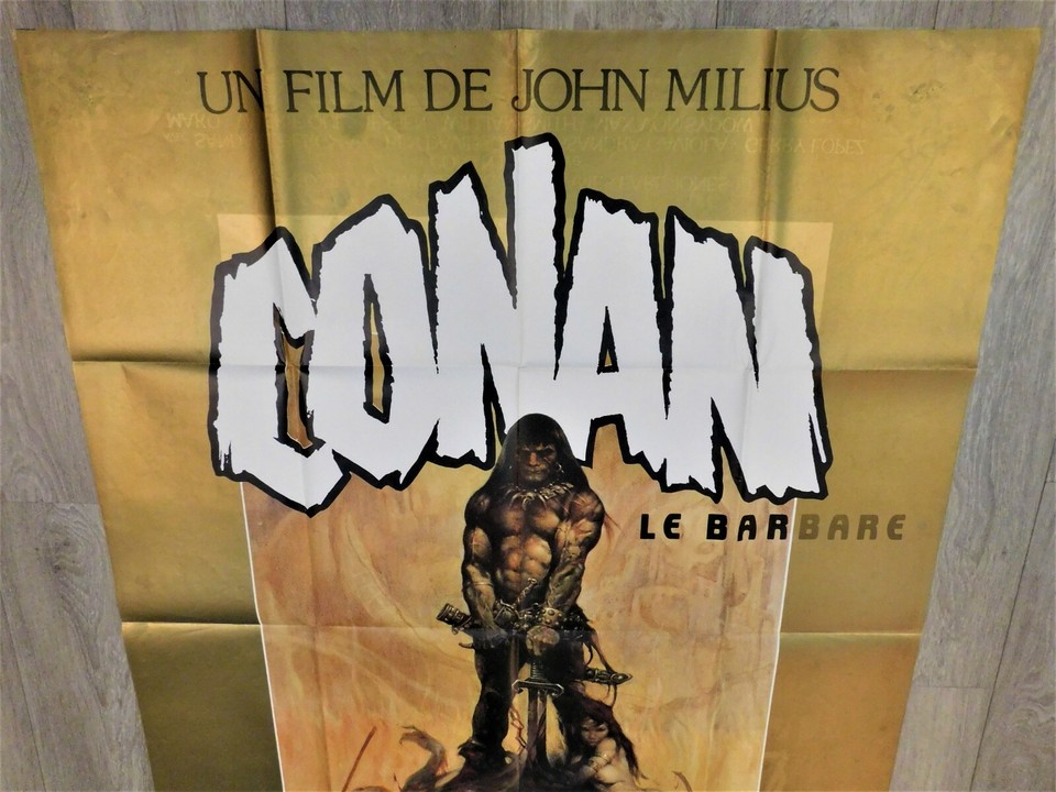 Conan the Barbarian French Movie Poster Original 47"63" *1982 ...