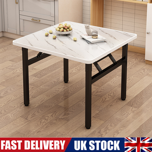 60x60, 80x80cm Foldable Coffee Table Kitchen Dining Room Table Stand ...