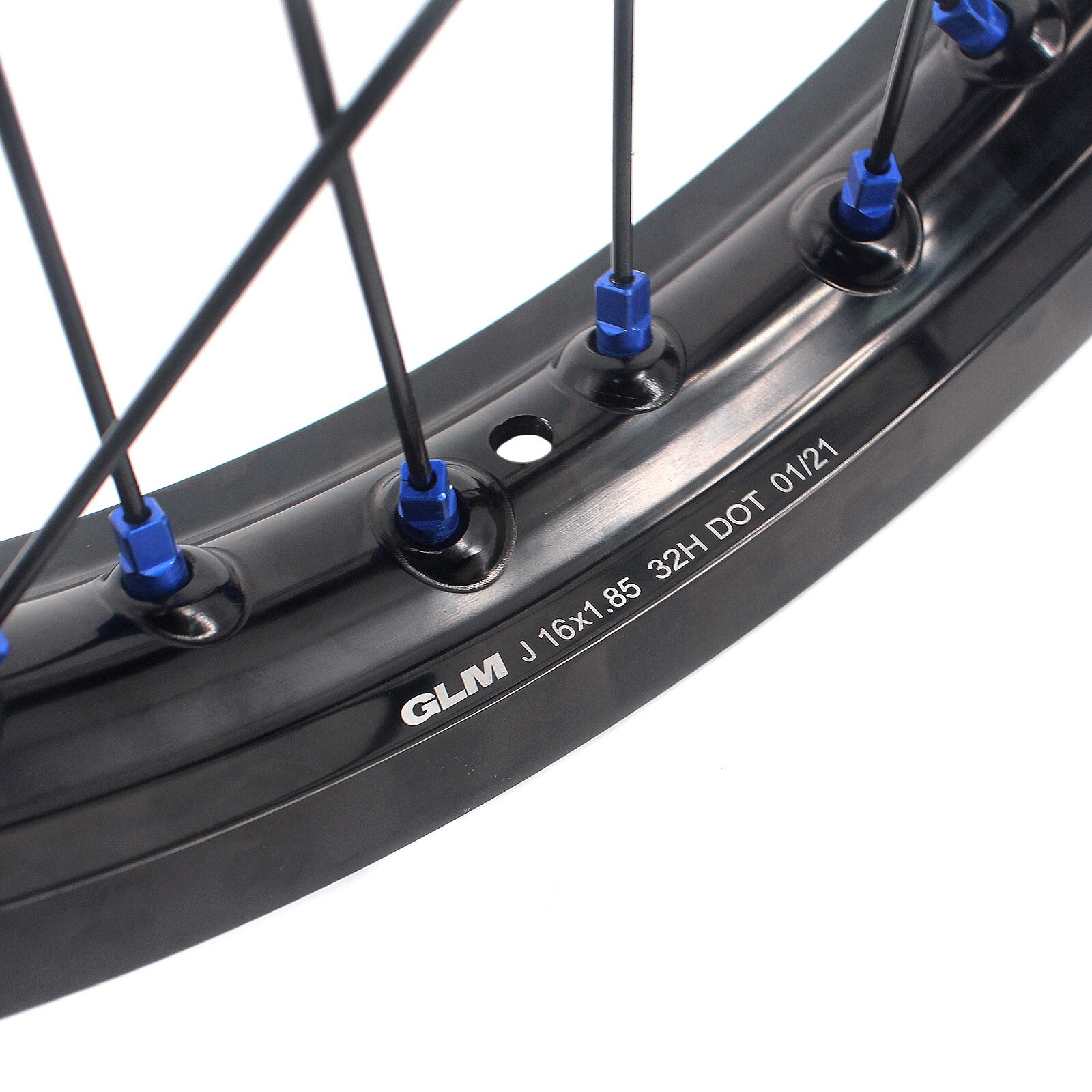 KKE 19-16" Wheels Rims for Surron Light Bee x 2019-2025 Blue Hubs Dirt ...