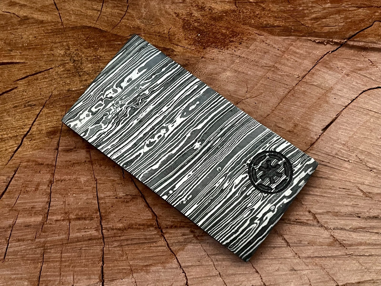 Star Wars-Beskar Steel Ingot-Handmade Damascus Steel Billet-Bar ...
