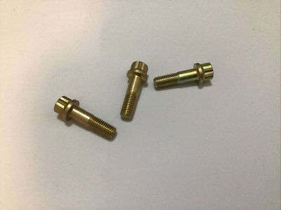 NOS 1/4” UNJF Bi-hex 12 Point Bolt p/n MS21250-04006 qty 5 (B/1) 5306 ...