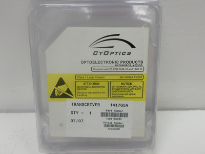 CYOPTICS Optoelectronics Product TRANCEIVER NEW 1417G5A 1084166780 | eBay