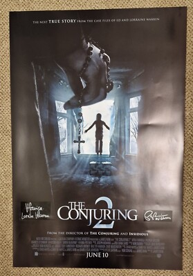 THE CONJURING 2 - Signed Poster - Vera Farmiga & Patrick Wilson ...