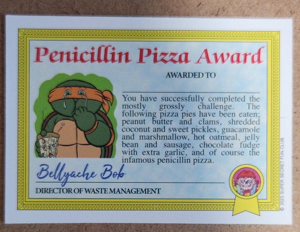 LUNCH BOX LEFTOVER: RETROMUTA GLEN SSFC Series 2 DIE-CUT Sticker (#42a ...