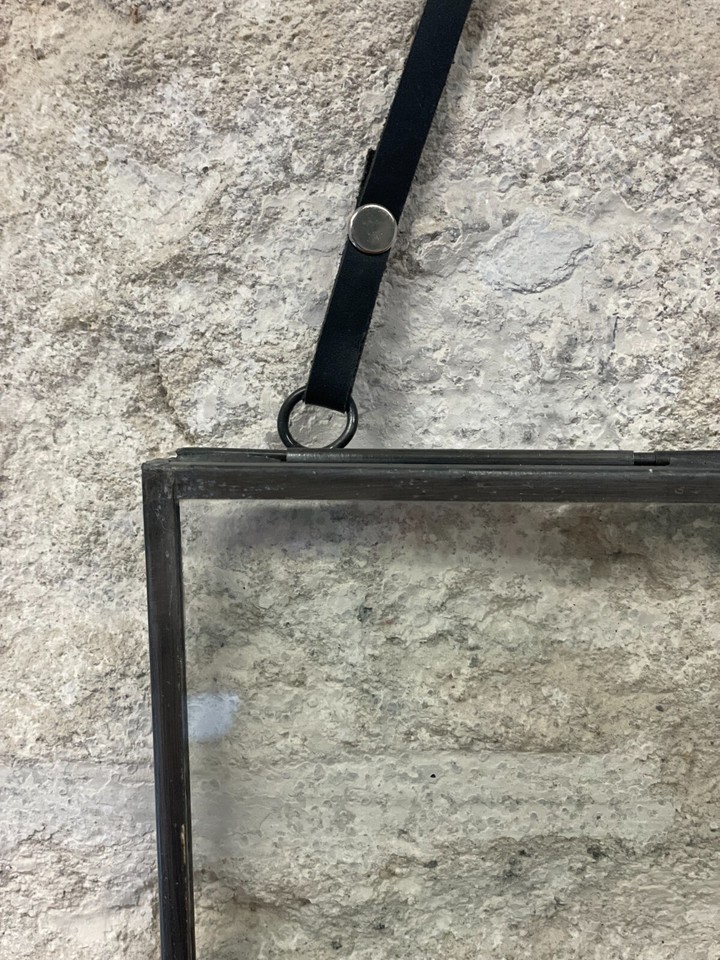 Loft1850 Hanging Antique Zinc Photo Frames | Portrait Glass Portrait ...
